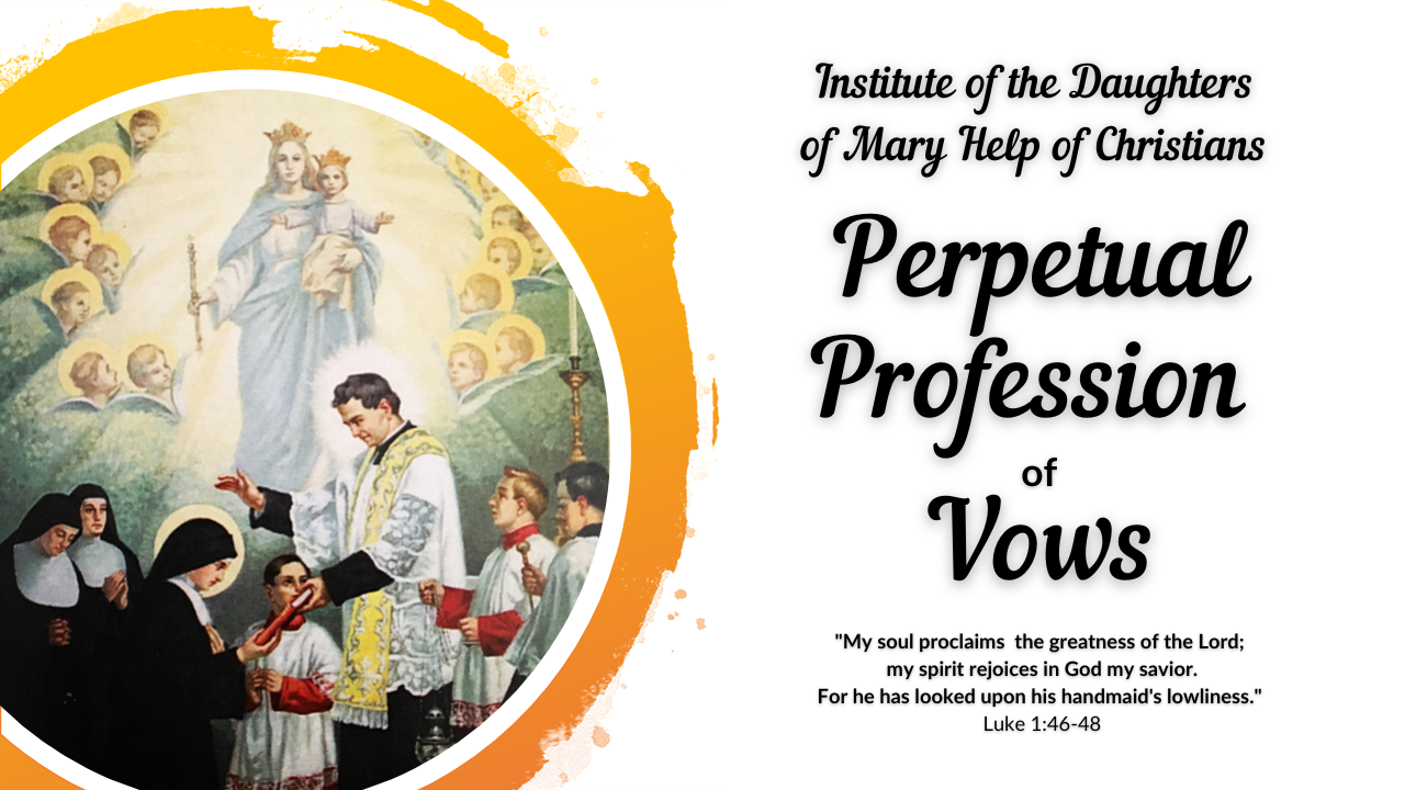 Salesian Sisters' Perpetual Profession of Vows 2022