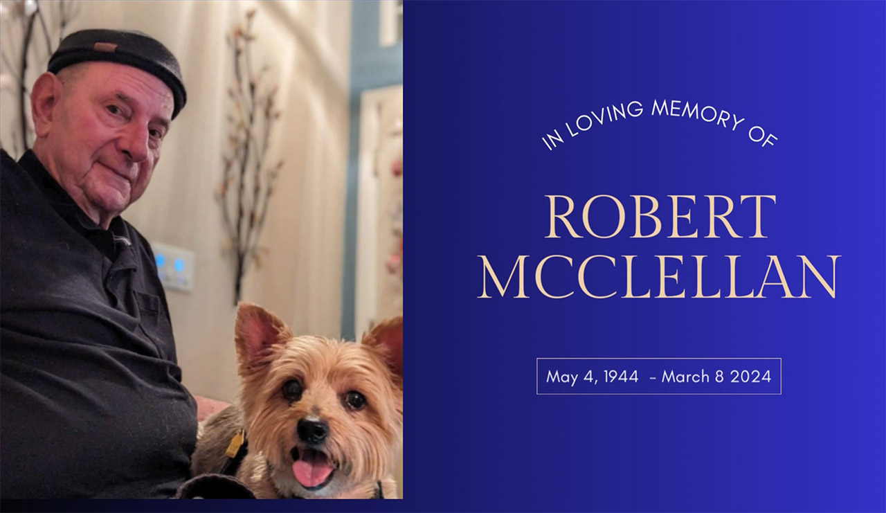 Celebration of Life Service for Robert McClellan
