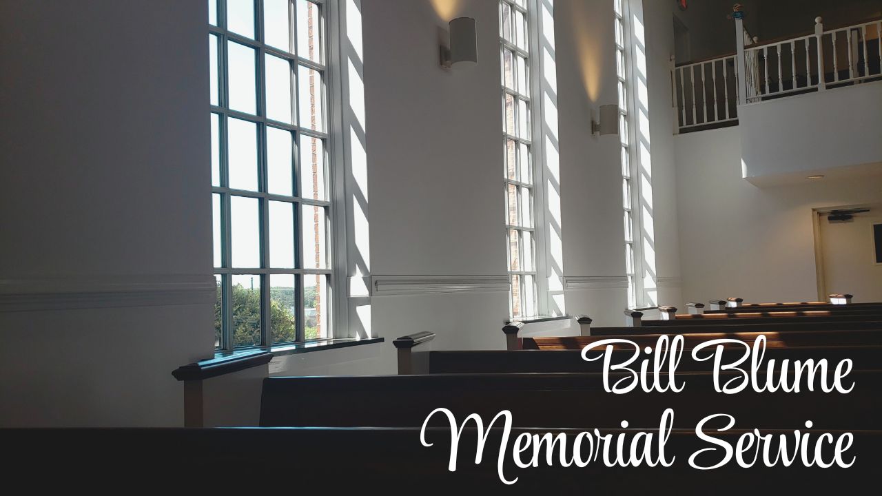 Bill Blume Memorial Service