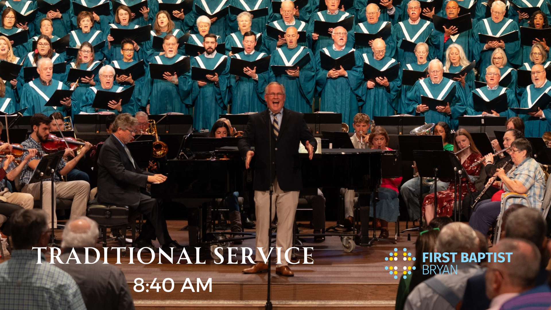 8:40 Traditional Service