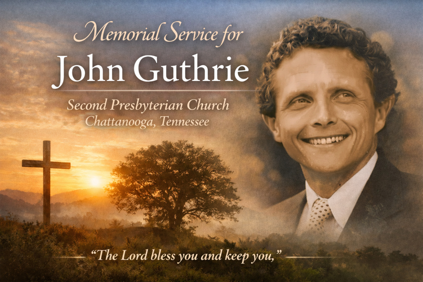 Memorial Service for John Guthrie